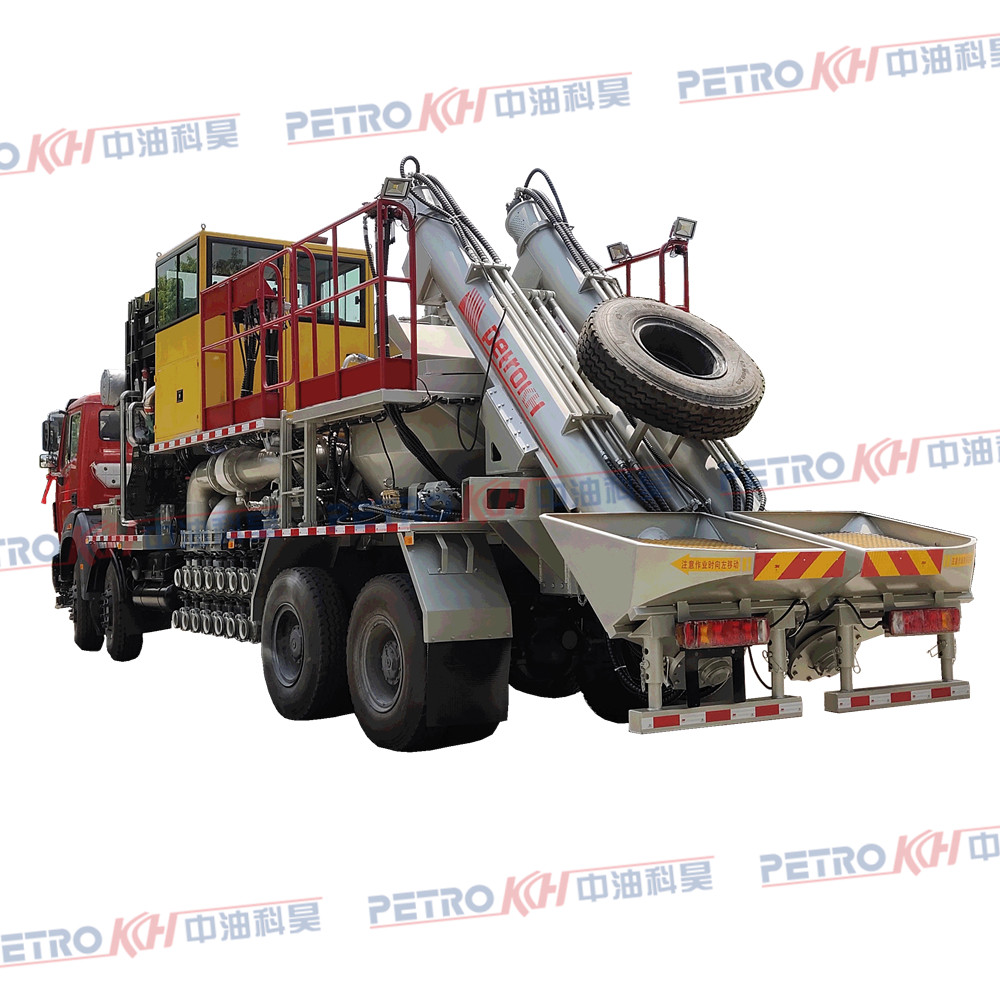 Fracturing Blender Truck For Oil Field, High Quality Fracturing Blender ...