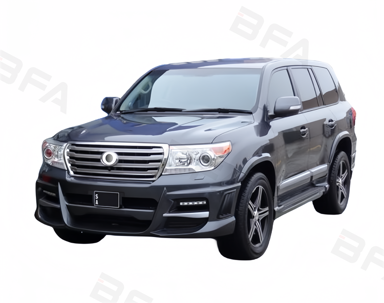 Toyota Land Cruiser Lc200 Wide-body Kit: Retrofitted Front And Rear ...