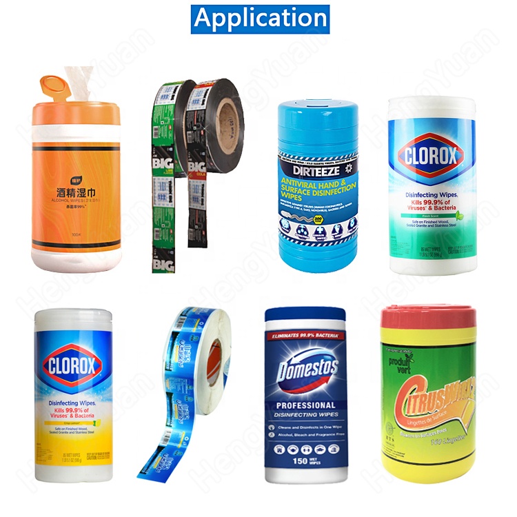 Hyhm-r: Automatic Rotary Opp And Bopp Label Hot Melt Glue Surface Wet ...