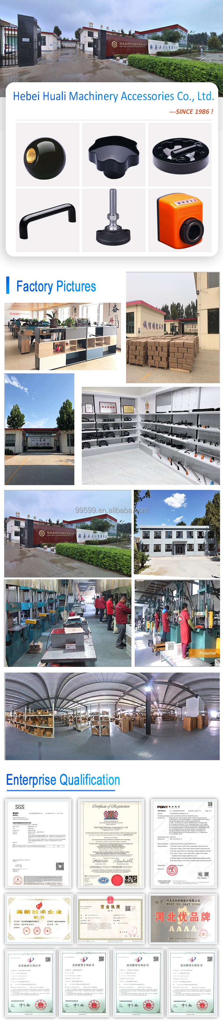 Female Threaded Lathe Milling Machine Revolving Handle Grip Knob" Could ...