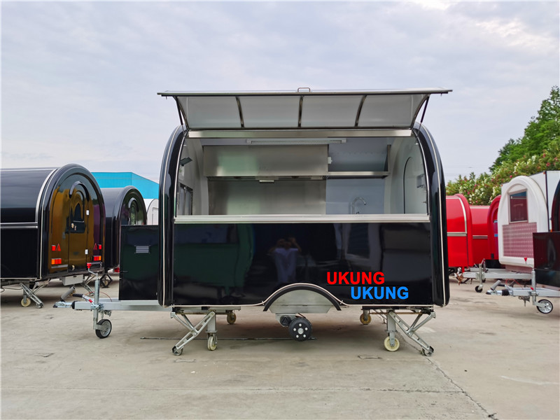 Ukung Small Food Trailer With Shipping - Baked Potato Truck Trailer For ...