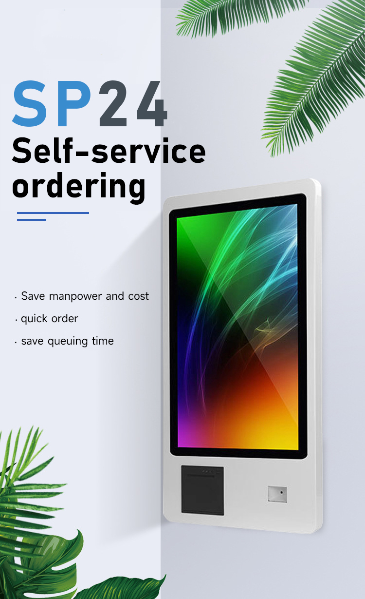 24-inch Touchscreen Heystar Sp24 16gb Android Kiosk With Thermal ...
