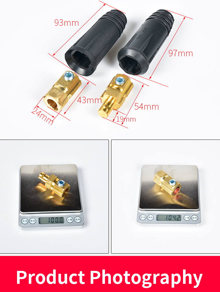 Welding Machine Quick Cable Connector Welding Plug Dkj70-95 European ...