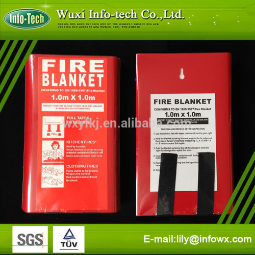Fiberglass Fire Blanket For Fire Fighting, High Quality Fiberglass Fire ...