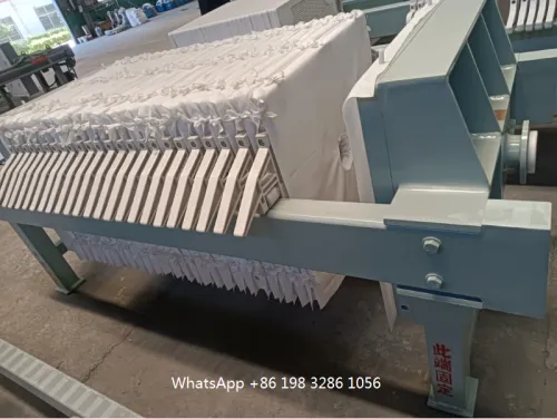 Mechanical Compaction Filter Press For Wastewater Treatment, High ...