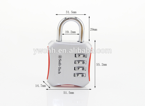 4 Digital Combination Padlock Code Gym Padlock, High Quality 4 Digital ...