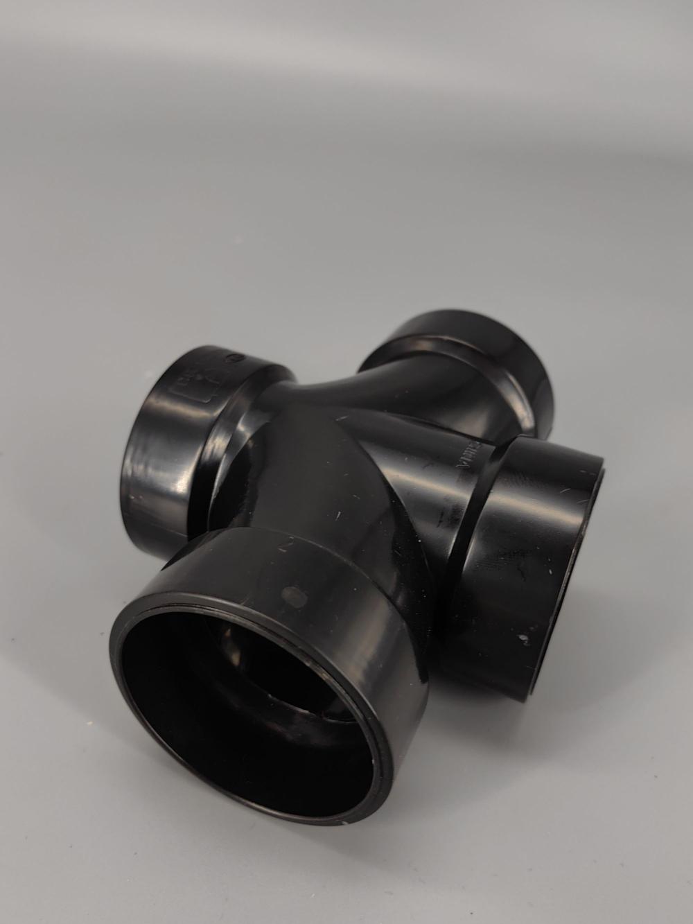 Abs Double Sanitary Tee Reducing For Piping System, High Quality Abs ...