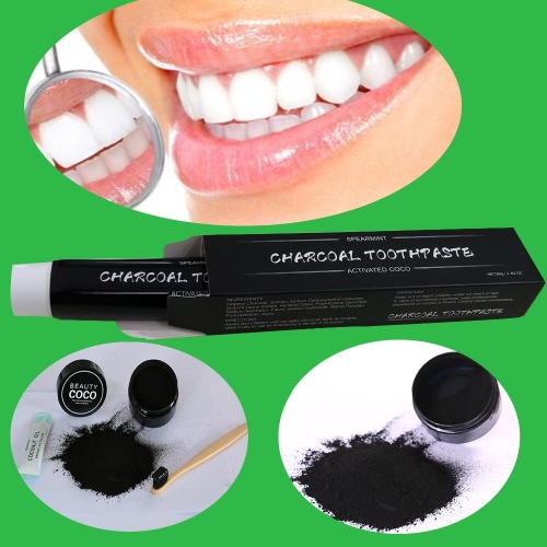 Ce & Fda Approved Coconut Charcoal Teeth Whitening Powder And Natural ...