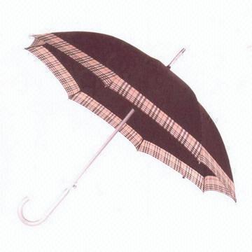 27" X 8k Umbrella With Aluminum Shaft And Fiberglass Ribs, Plastic ...
