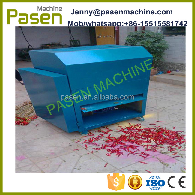 Red Chilli Picking And Stem Separating Machine, High Quality Red Chilli ...