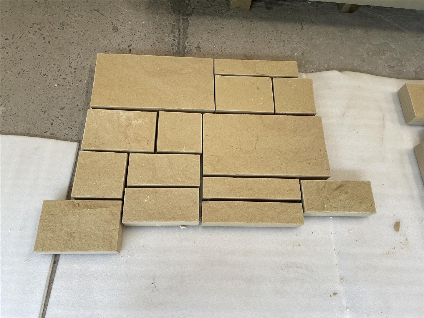 Yellow Sandstone Exterior Wall Cladding Tiles, High Quality Yellow ...