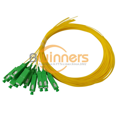 Fibre Pigtail Patch Cord Sc Apc Sm Sx G657a1 0.9mm Lszh 2m, High Quality Fibre Pigtail Patch ...