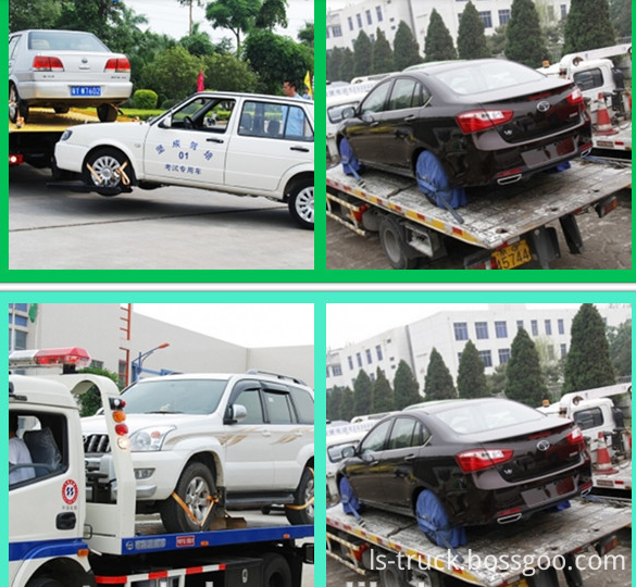 Dongfeng Dolika Platform Wrecker Truck, High Quality Dongfeng Dolika ...