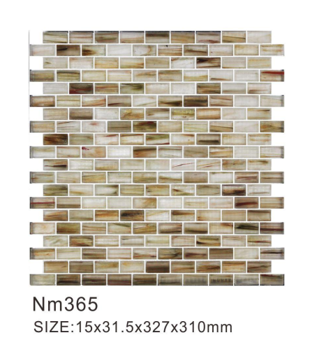 Frosted Glass Polished Luxury Mosaic Art Tiles, High Quality Frosted ...