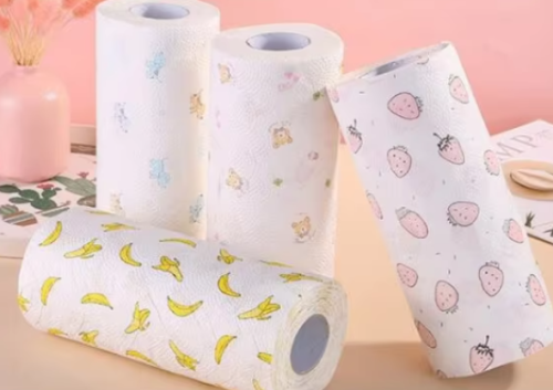 Good Quality Custom Printed Hand Kitchen Paper Roll, High Quality Good ...