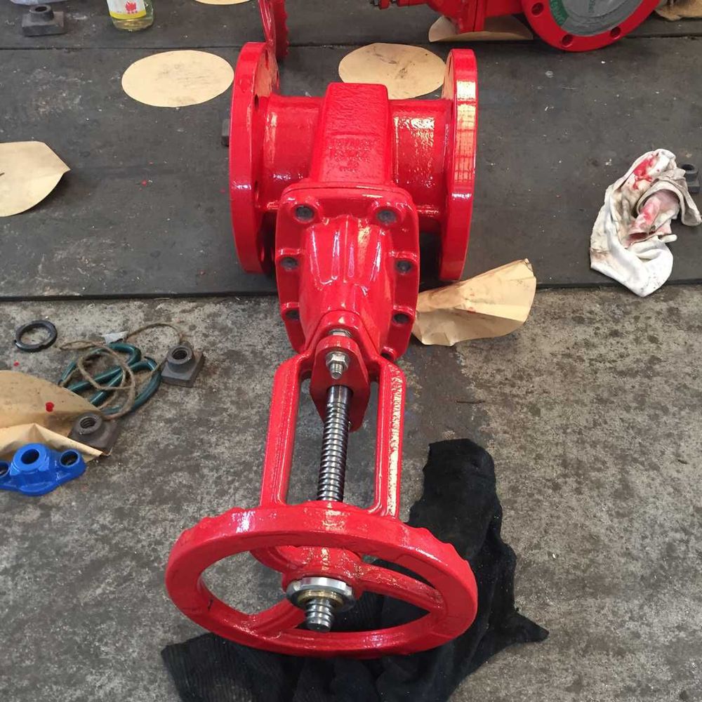 Awwa C515 Os&y Resilient Seated Gate Valve With Handwheel For Water ...