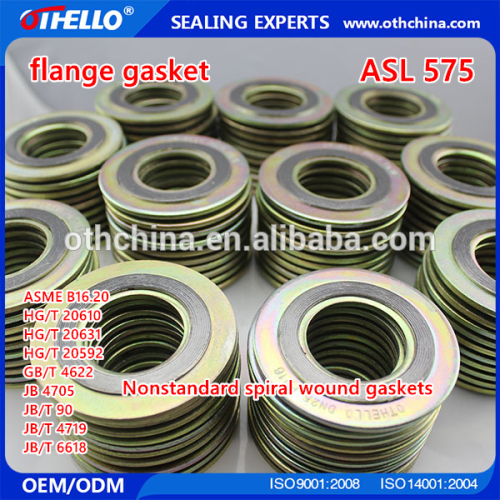 Spiral Wound Gasket With Outer Ring, High Quality Spiral Wound Gasket ...