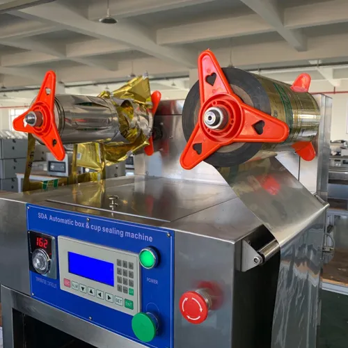 Hot Sealing Machine Pneumatic Automatic Tray Sealer, High Quality Hot ...