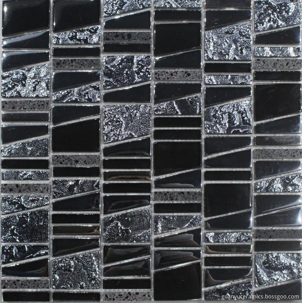 Trapezoid Glass Mosaic Tile, High Quality Trapezoid Glass Mosaic Tile ...