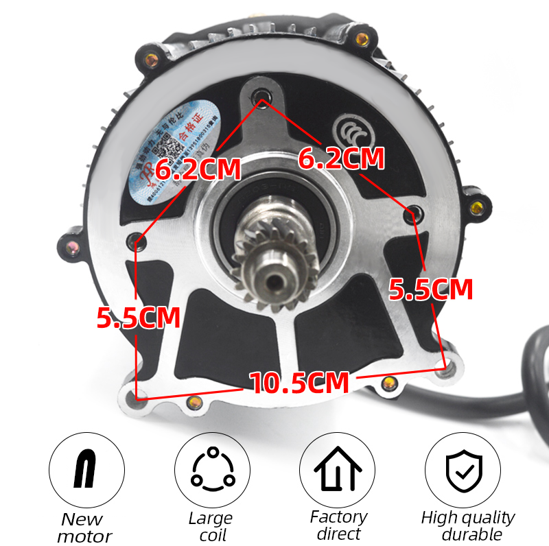 1000w Brushless Dc Sine Wave Bldc Motor For Electric Vehicles And Golf ...