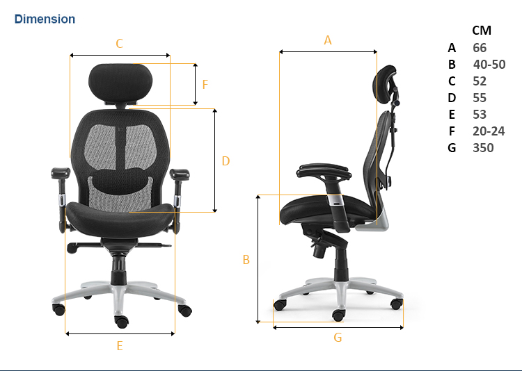 Wholesale Ergonomic Mesh Chair: Height Adjustable & Multi-function ...