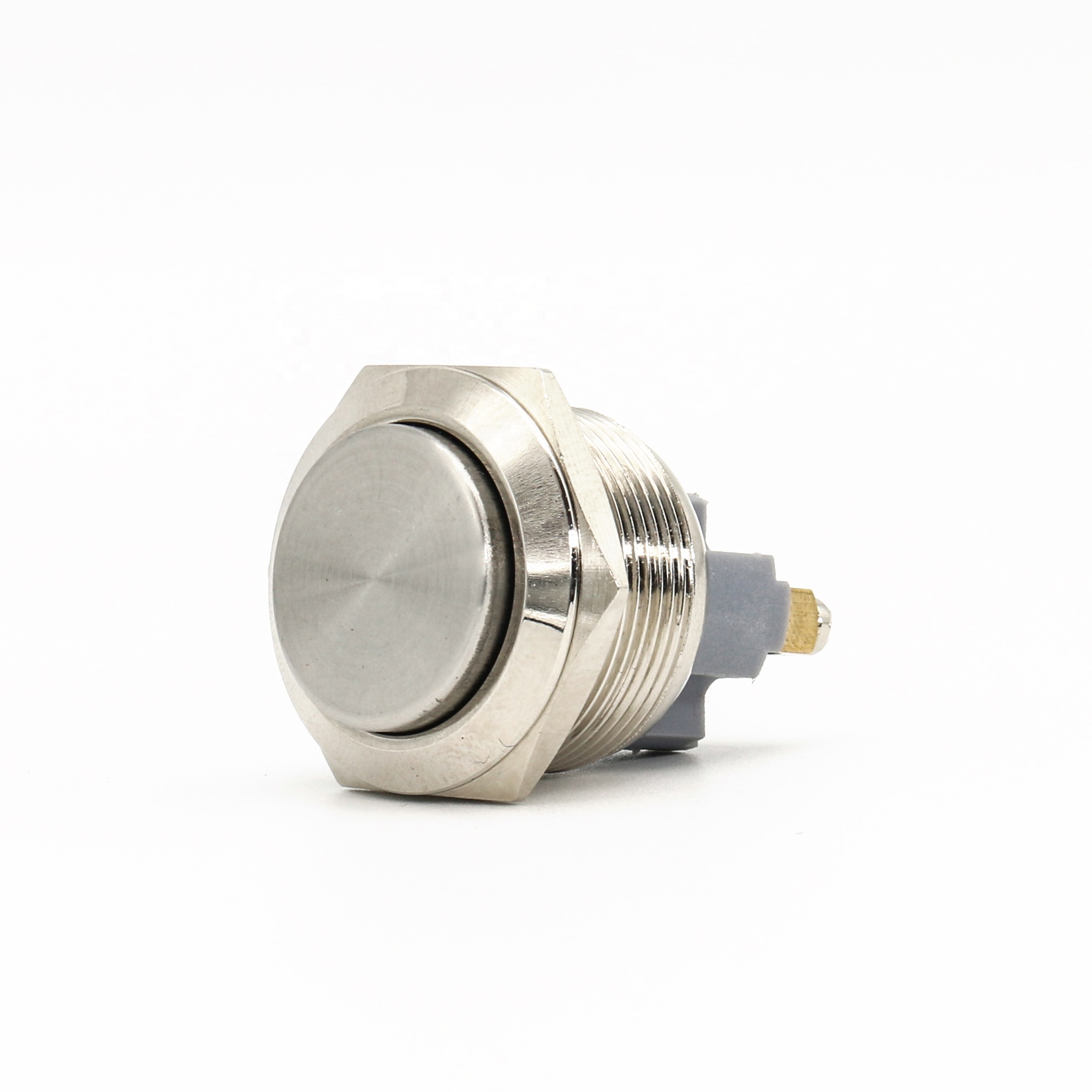 Latching Push Button Switch 22mm Self-resetting Waterproof Industrial ...