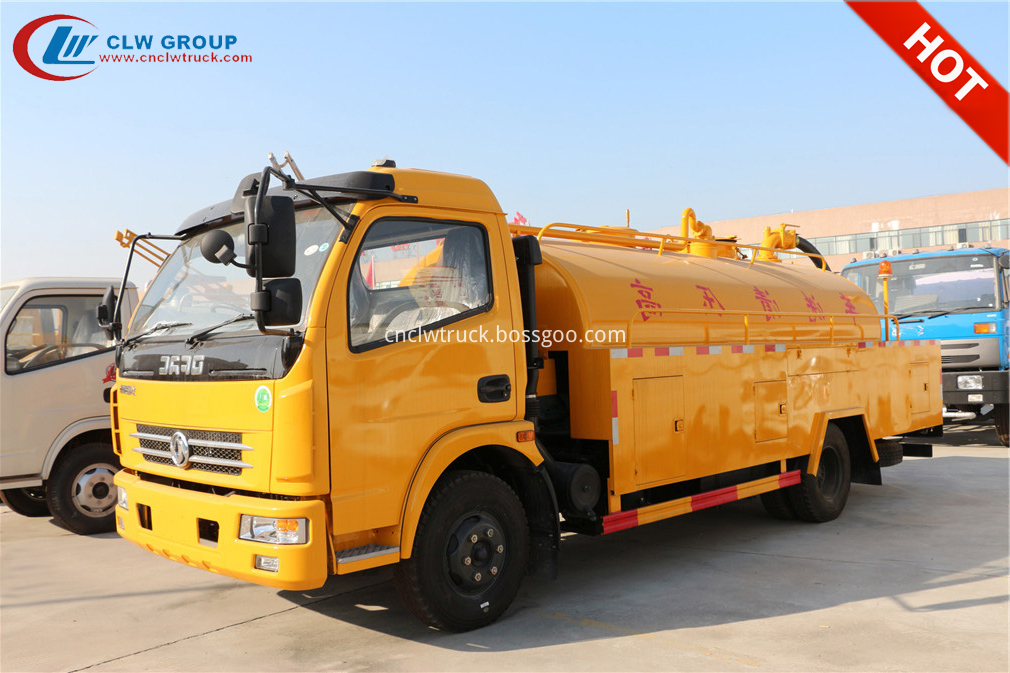 Brand New Dfac 8000litres High Pressure Pump Truck, High Quality Brand ...