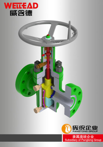 Petroleum Equipments Wellhead Assembly Wkm Manual Gate Valve Api 6a ...