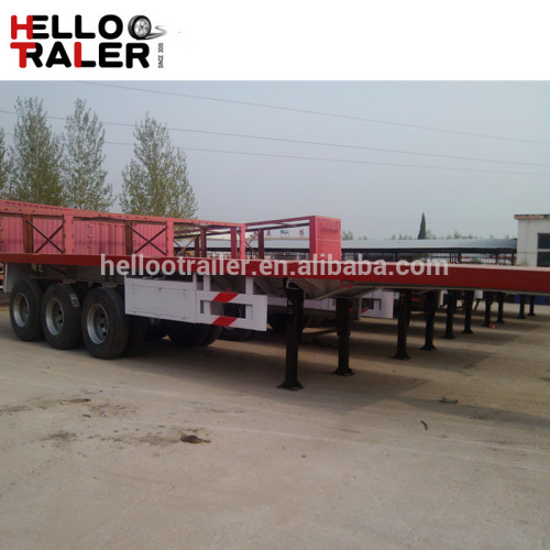 Container Chassis 45' Flatbed Trailer, High Quality Container Chassis ...