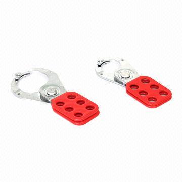 Red Lockout Hasps, 1-inch Diameter Jaws, High Quality Red Lockout Hasps ...