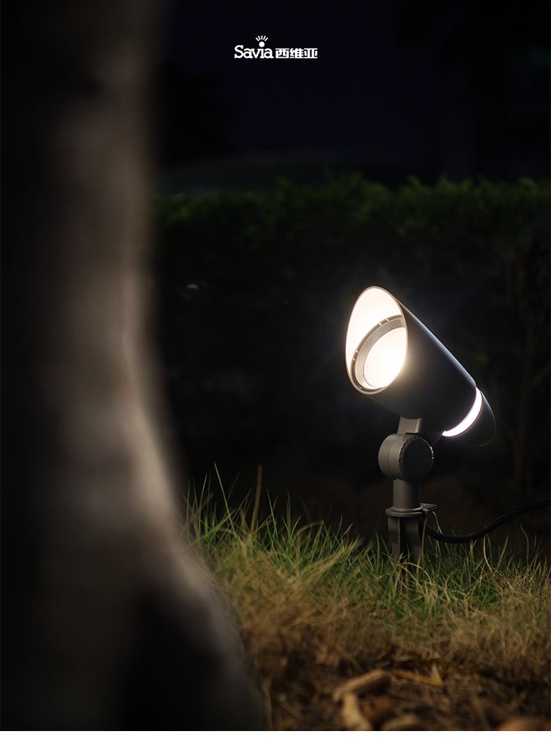 Savia Aluminum 10w Led Waterproof Ip65 Adjustable Garden Spike Spot ...