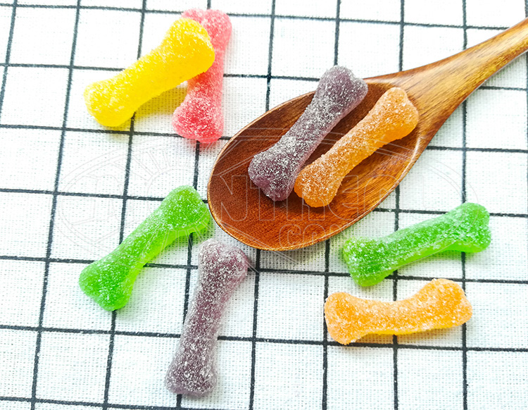 Sour Bone Shape Jelly Gummy Candy Wholesale Confectionery, High Quality ...