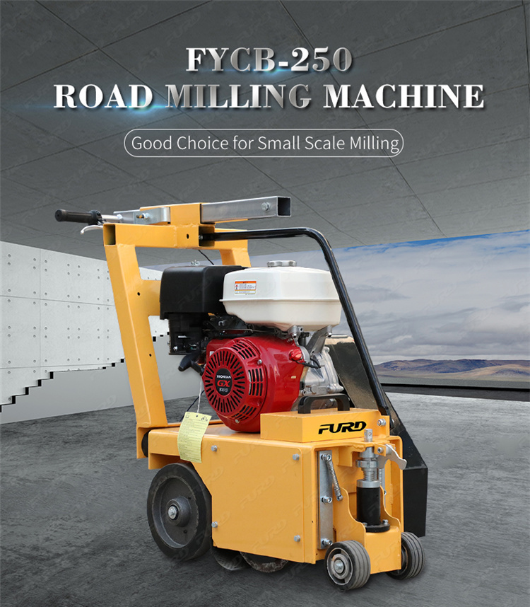 Concrete Road Milling Machine With Best Price Fycb-250, High Quality ...