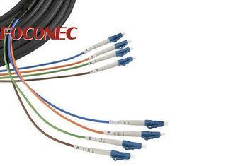 Lc To Lc Indoor / Outdoor Fiber Optic Patch Cord , Outdoor, High ...