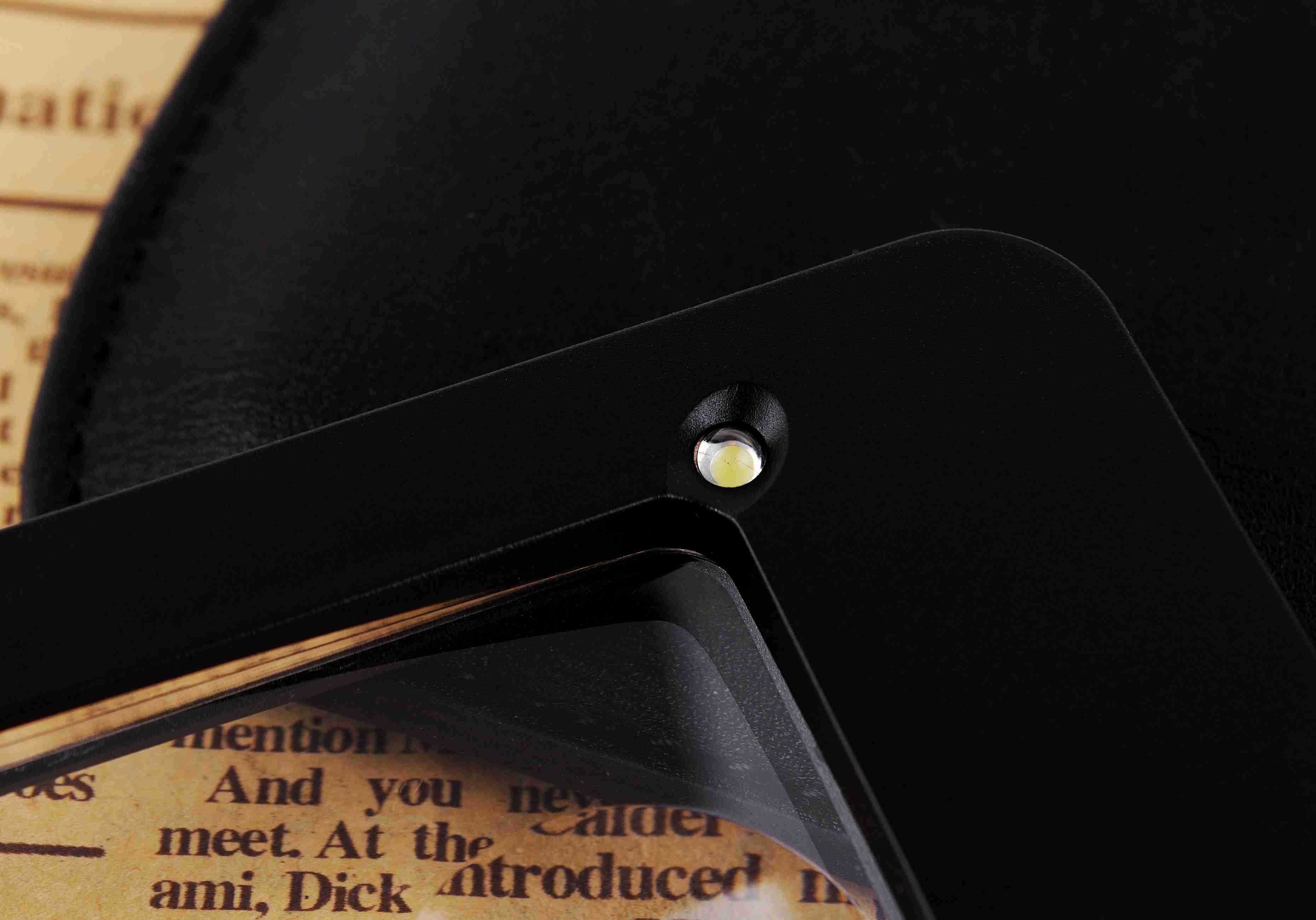 5x Ultra-thin Portable Mobile Phone Magnifying Glass With Led Light ...