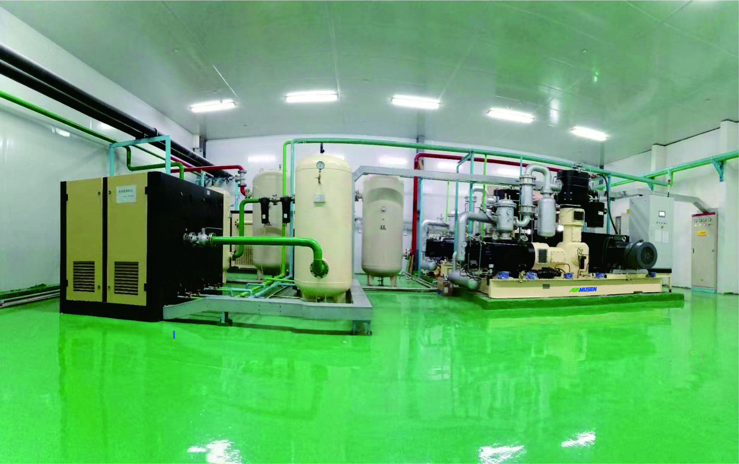 High-pressure Oil-free Piston Air Compressors For Food And Beverage ...