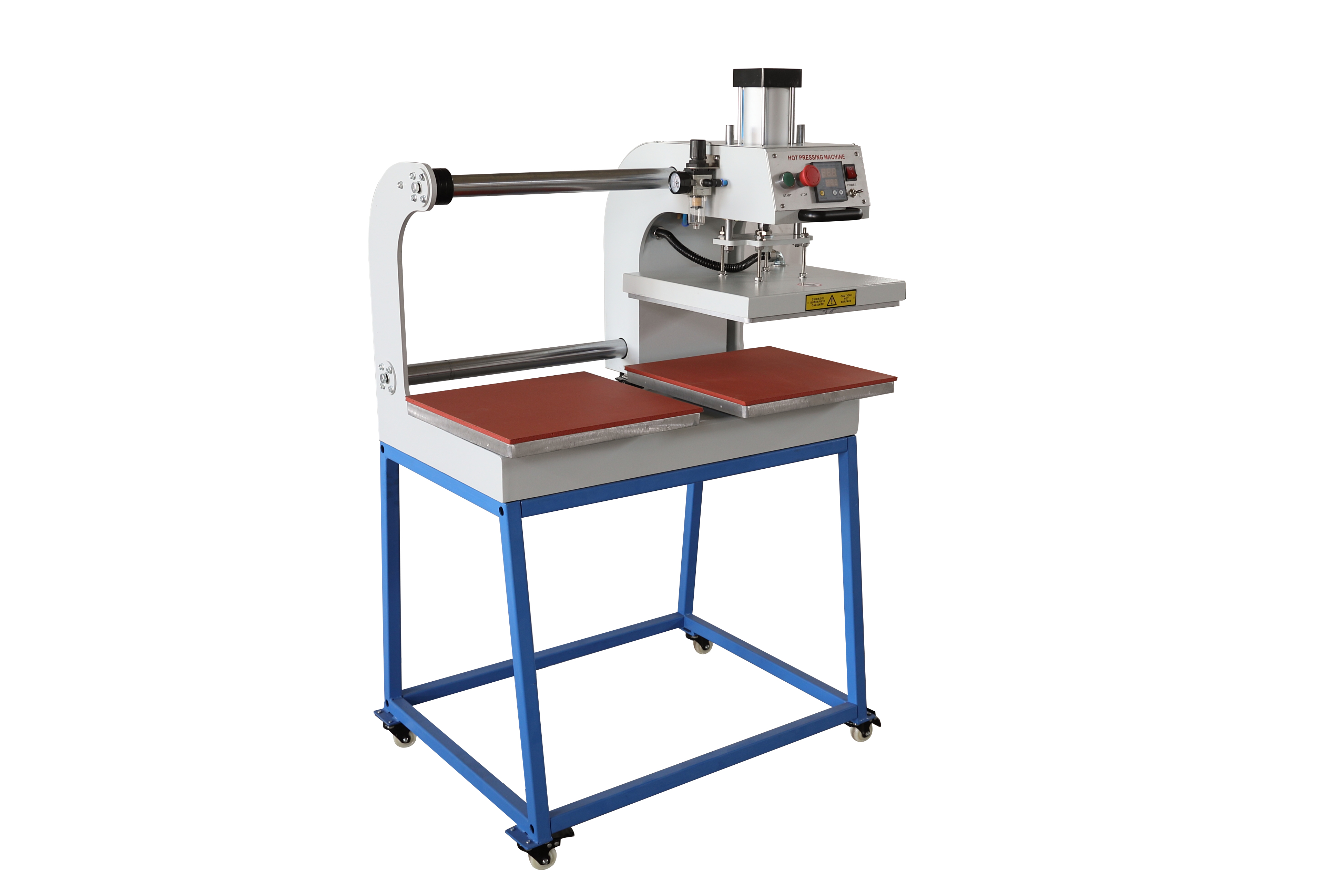 Ds-ha38 Double Station Pneumatic Heat Press Machine For T-shirt Hot ...