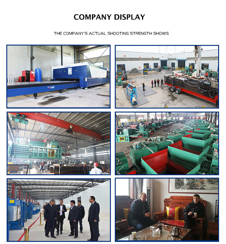 Automatic Rope Threading Plastic Bottle Compactor Baler Machine, High ...