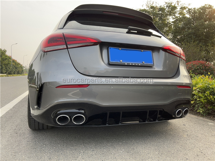 Auto Sport Body Kit Full Body Kit For W177 A45 - Front Lip Spoiler ...