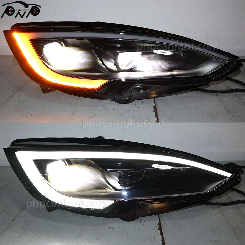 Matrix Digital LED headlight for Tesla Model S 2021-2023 China ...
