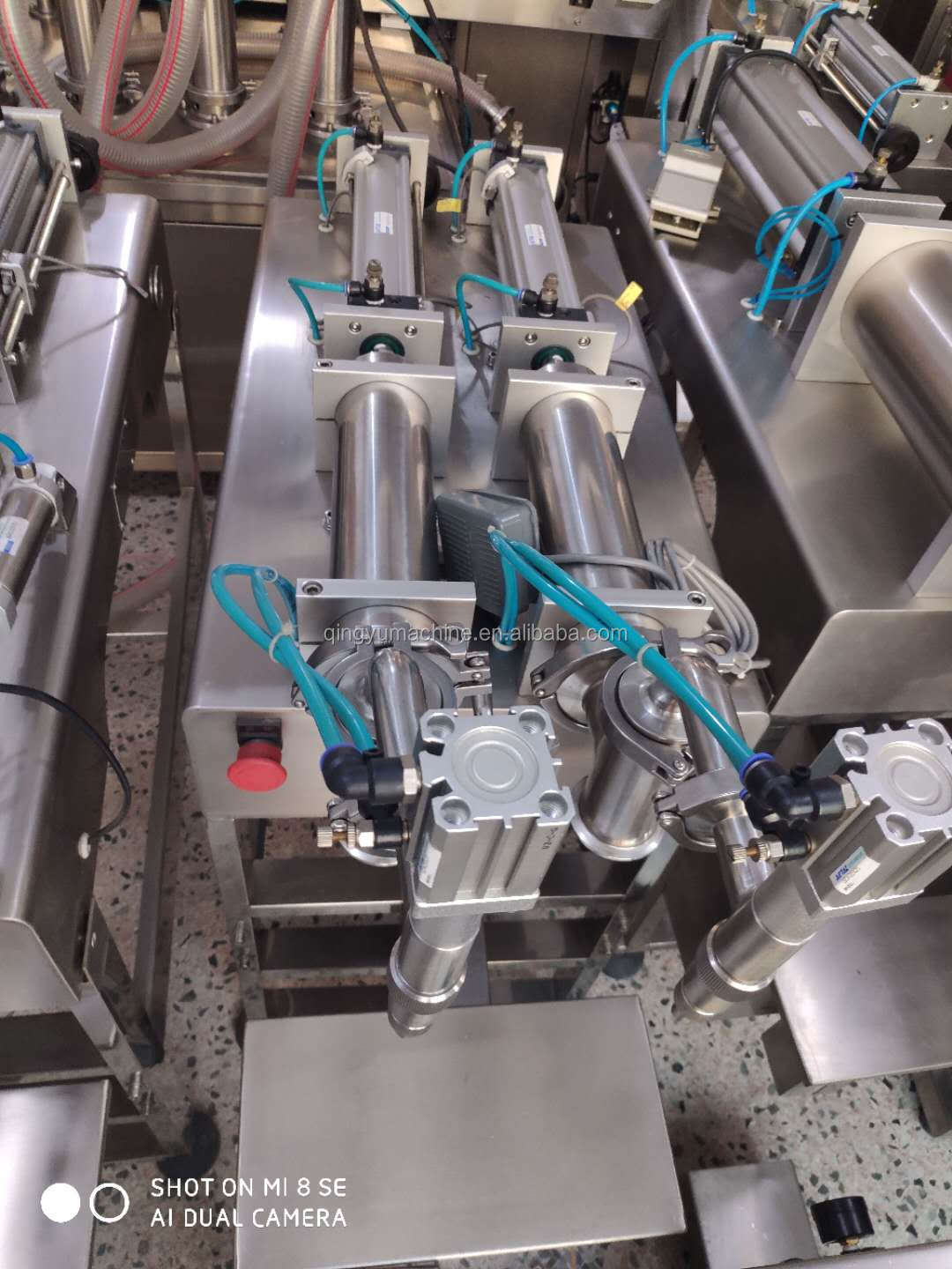 Double Nozzles Vertical Ointment Filling Machine, High Quality Double ...