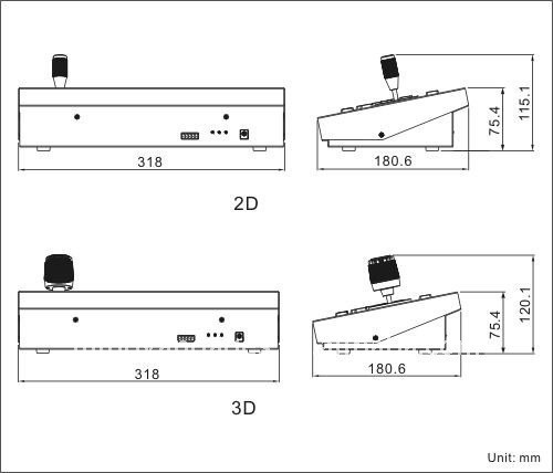 Hikvision Cctv Ptz Keyboard Controller, High Quality Hikvision Cctv Ptz ...