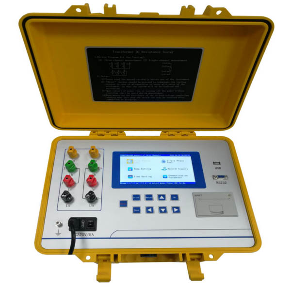 Three-channel Dc Resistance Tester, High Quality Three-channel Dc ...