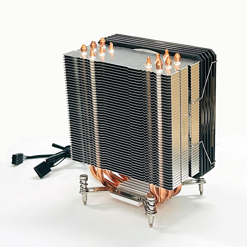 6 Heatpipe Cpu Cooler For Intel 1200/115x/1700 And Am3/am4, High ...