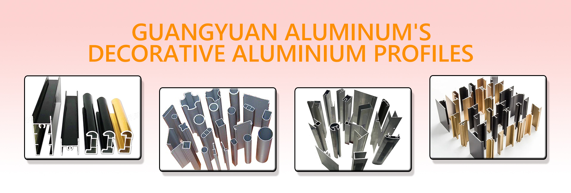 Guangyuan Aluminum's Decorative Aluminium Profiles