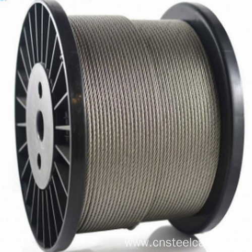 7X19 Dia.2mm to 16mm Galvanized steel wire rope China Manufacturer