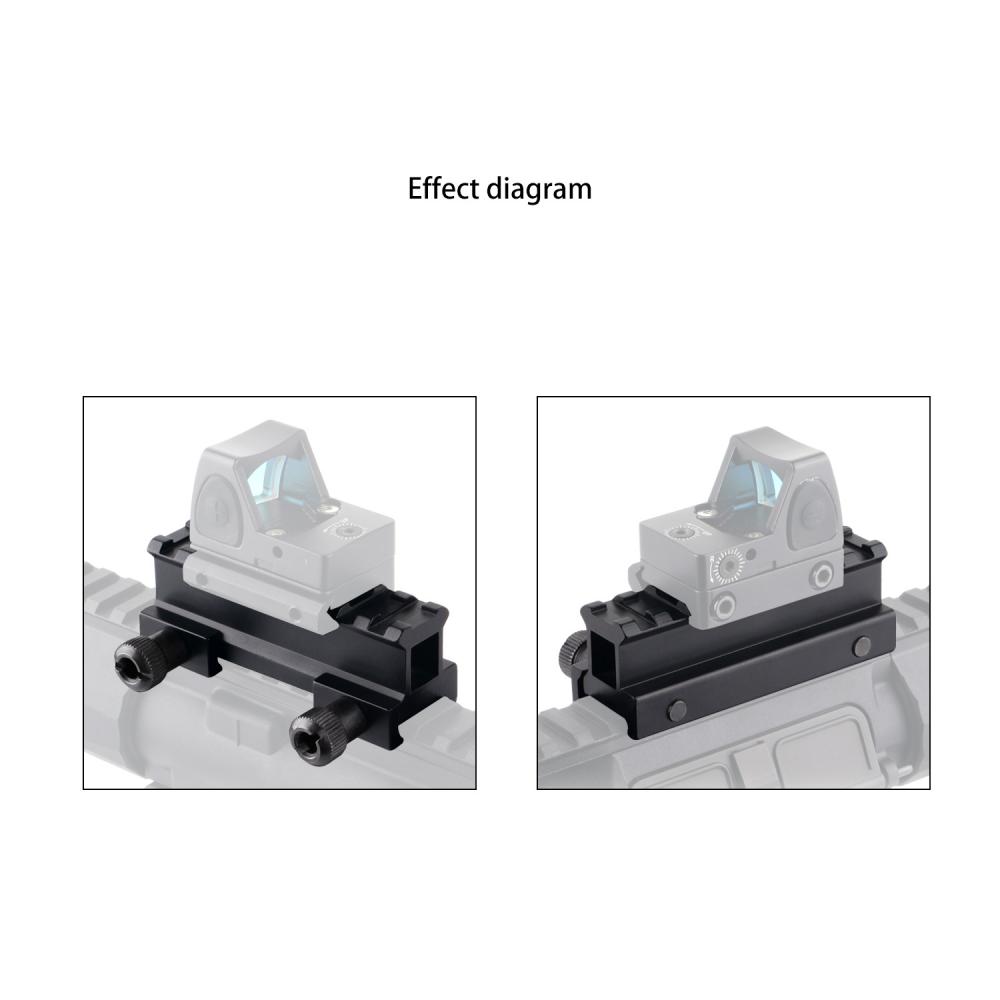 Tactical Scope Riser Base Mount 20mm Adapter, High Quality Tactical ...