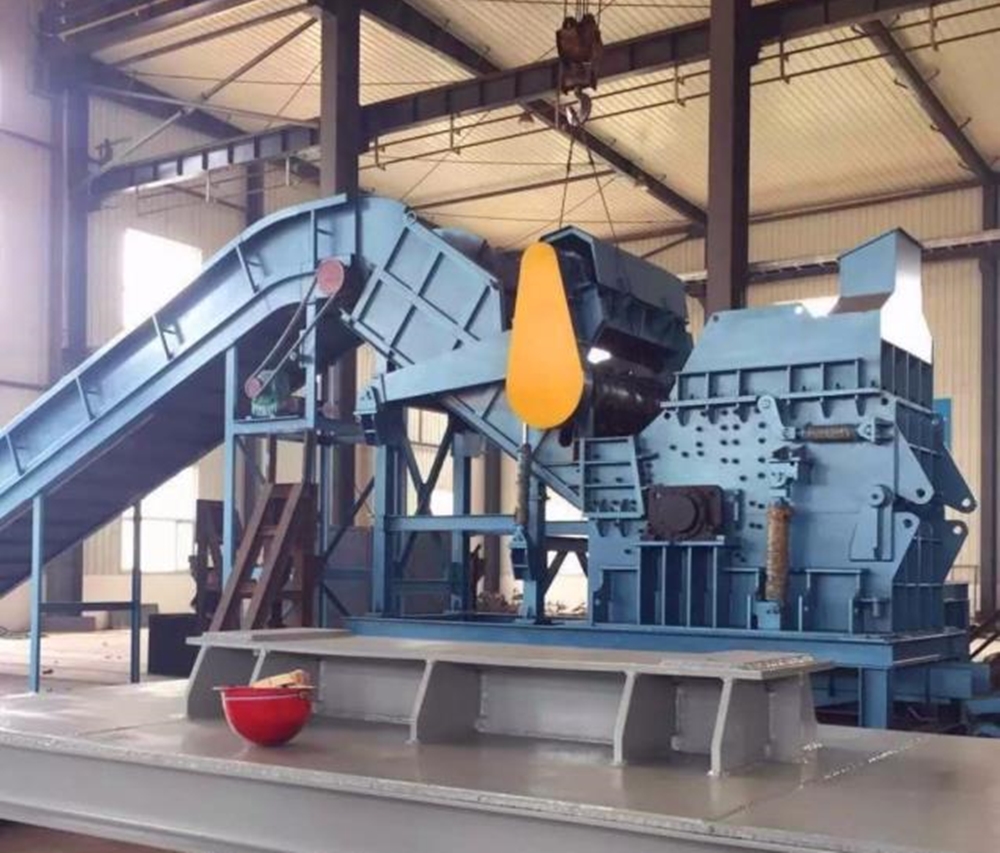 Used Steel Shredder And Aluminum Hammer Crusher For Scrap Metal ...