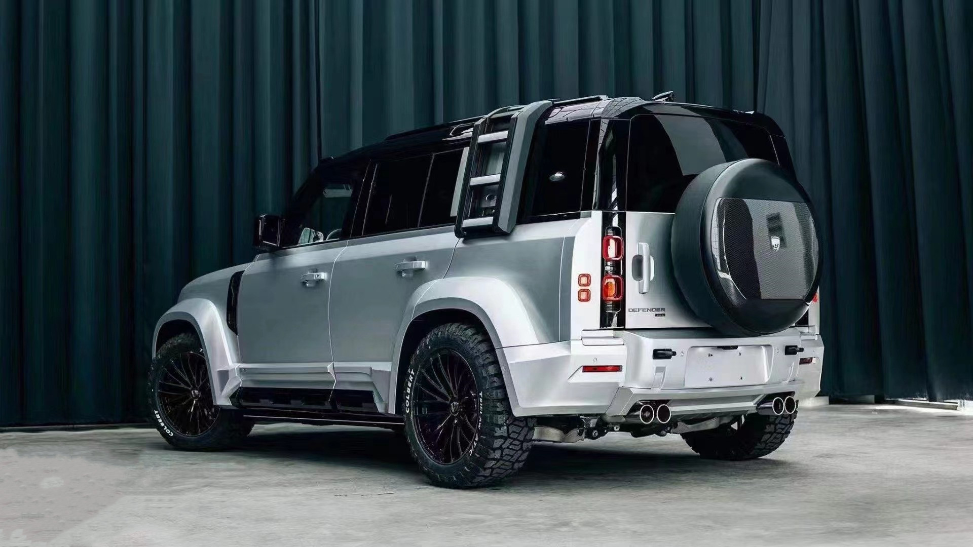 Lumma Style Wide-body Kit For Land Rover Defender - Front And Rear ...