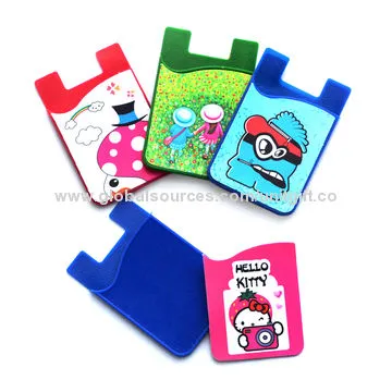3m Silicone Card Holders With Mobile Sticky Cleaner On, High Quality 3m ...